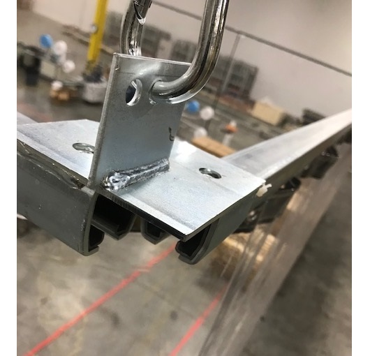 Chain Support Corner Connector 90° | AKON – Industrial Curtain Track