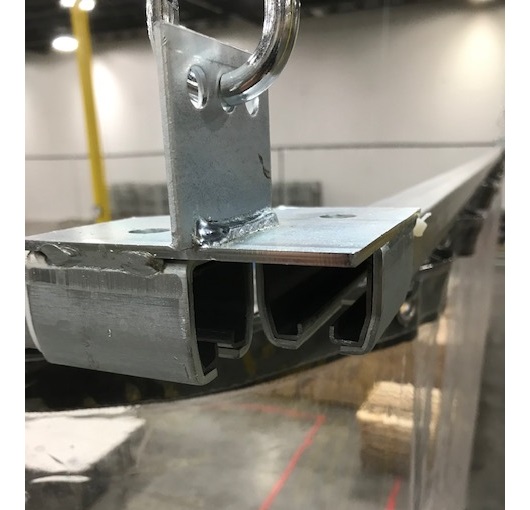 Chain Support Corner Connector 90° | AKON – Industrial Curtain Track