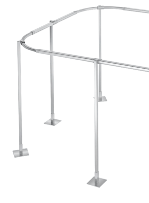 Curved Trolley Track | Sliding Rollers